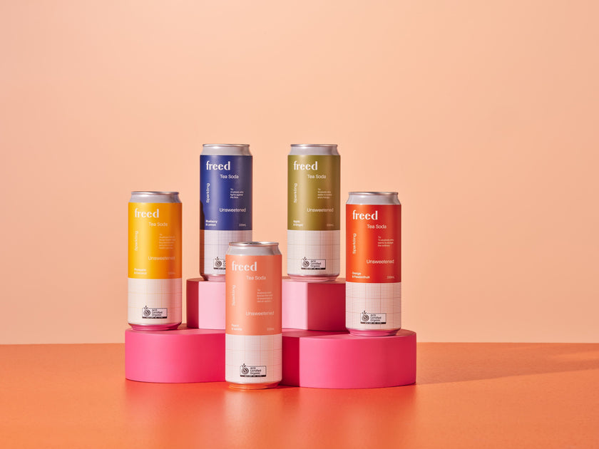 Certified Organic Tea Soda | Freed Beverages